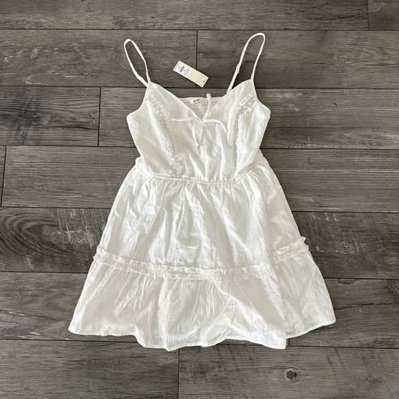 miami | Dresses | Nwt White Mini Dress Miami Brand From Francescas ...